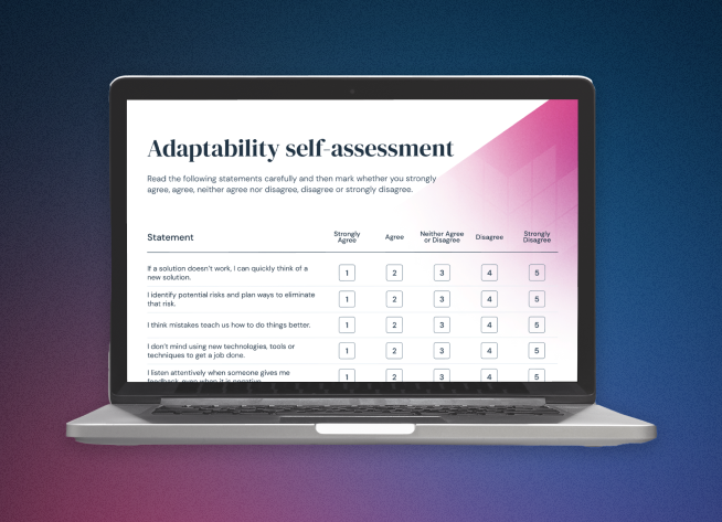 Adaptability Quotient Assessment - MasterStart